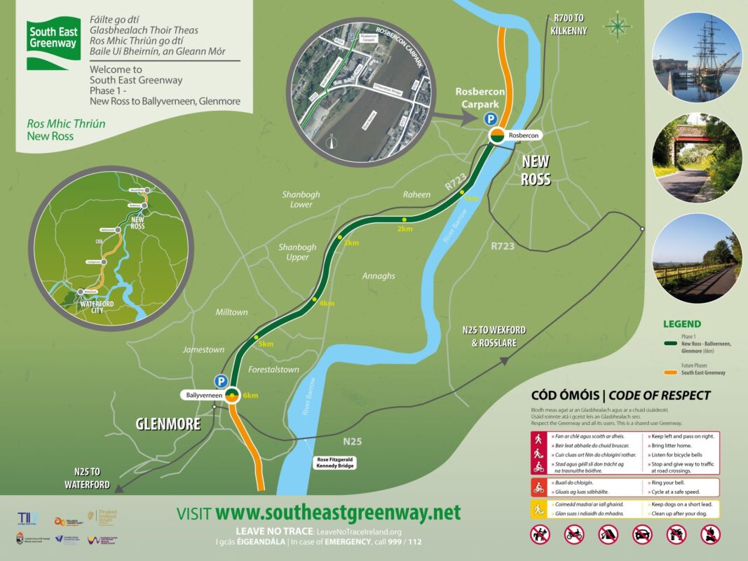 Phase 1 of The South East Greenway is Offically Open - Visit New Ross